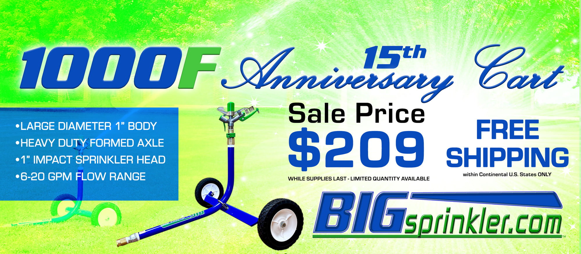 Big Sprinkler | Commercial Sprinklers & Irrigation Systems