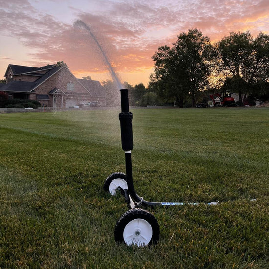 1000R Portable Sprinkler Cart with Wheels | Big Sprinkler