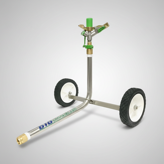 SS1 Stainless Steel Sprinkler Cart with Wheels | Big Sprinkler