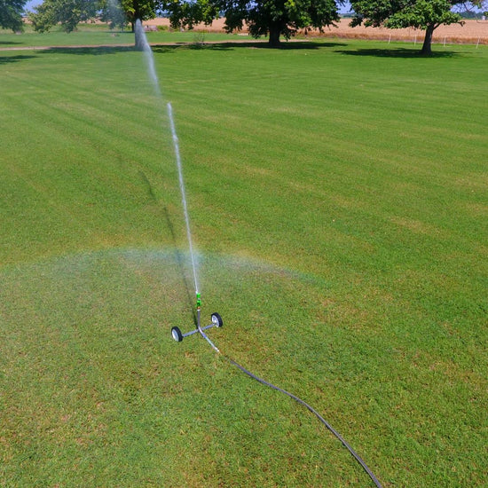 SS1 Stainless Steel Sprinkler Cart with Wheels | Big Sprinkler