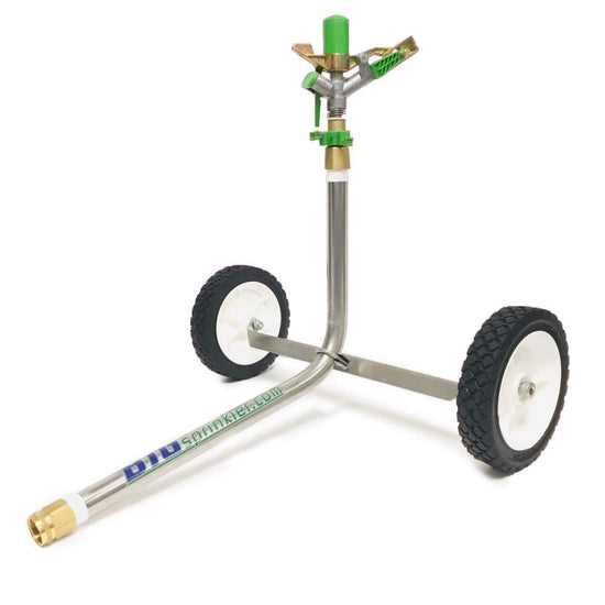 SS1 Stainless Steel Sprinkler Cart with Wheels | Big Sprinkler
